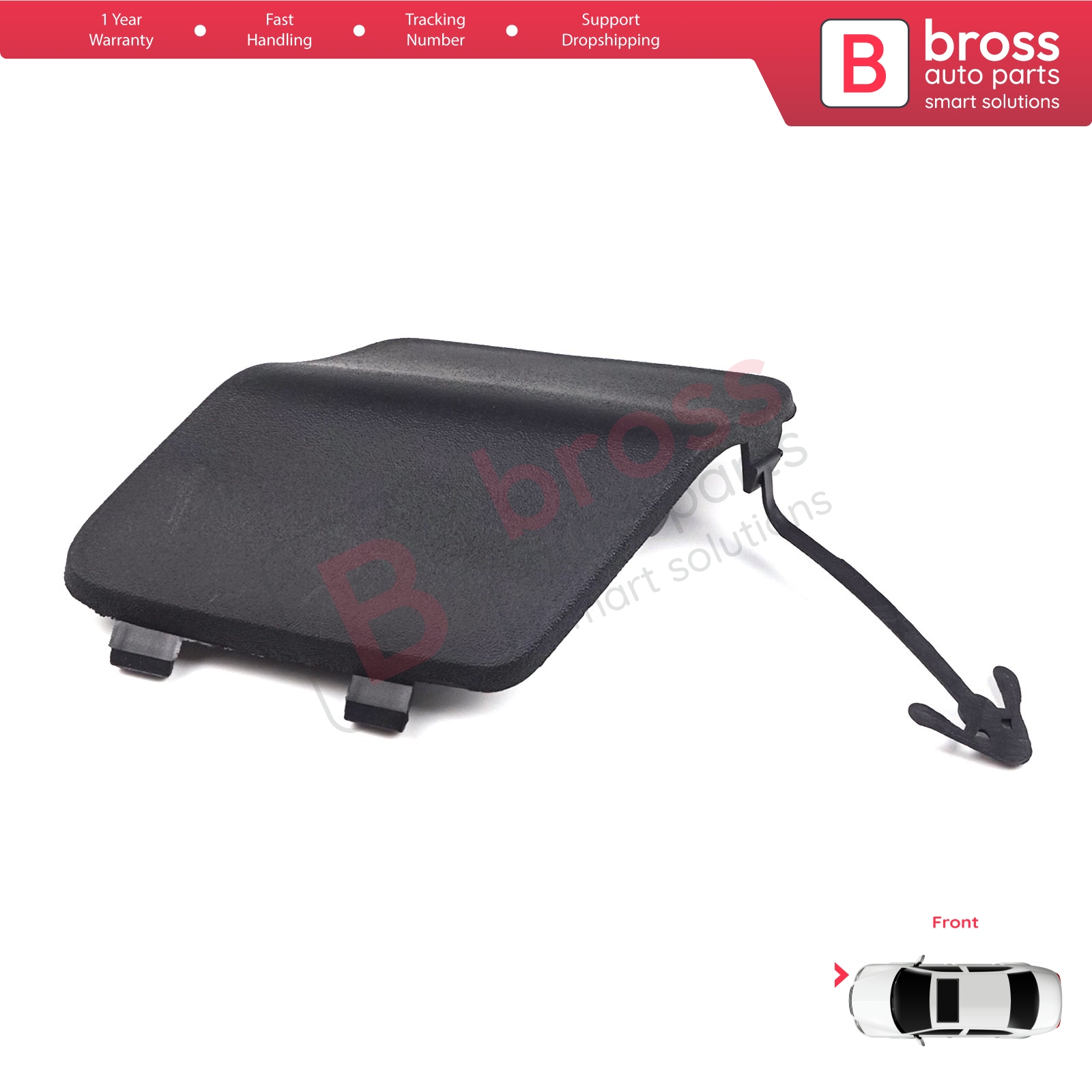 Front Tow Eye Cover for Renault Master MK3 NV400 Interstar Movano B ...