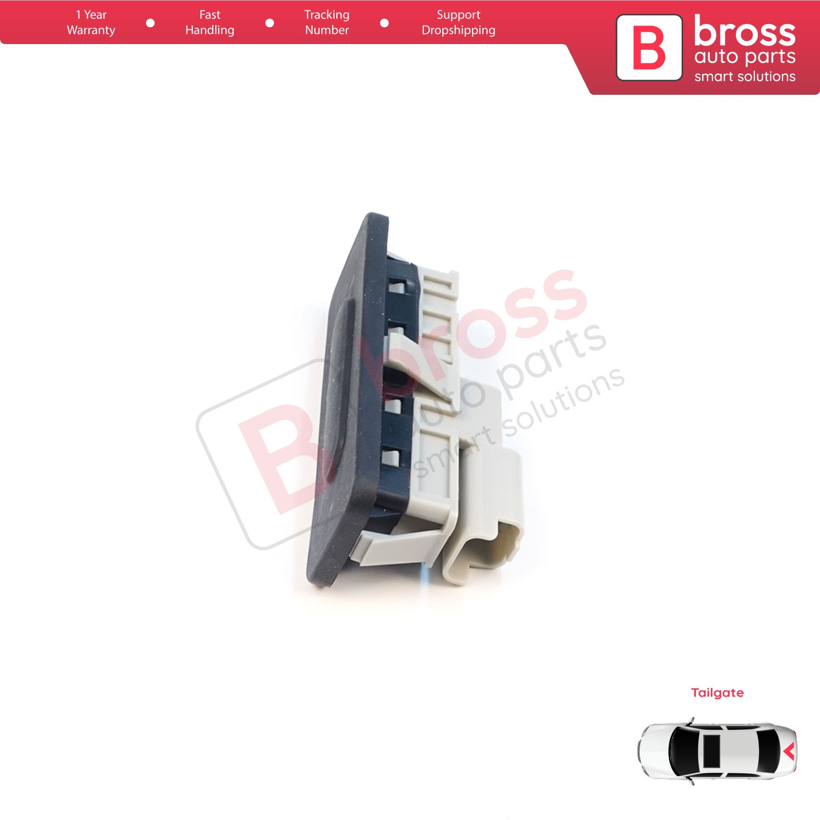 Bross Auto Parts - BDP1597 Rear Tailgate Lock Release Button for ...